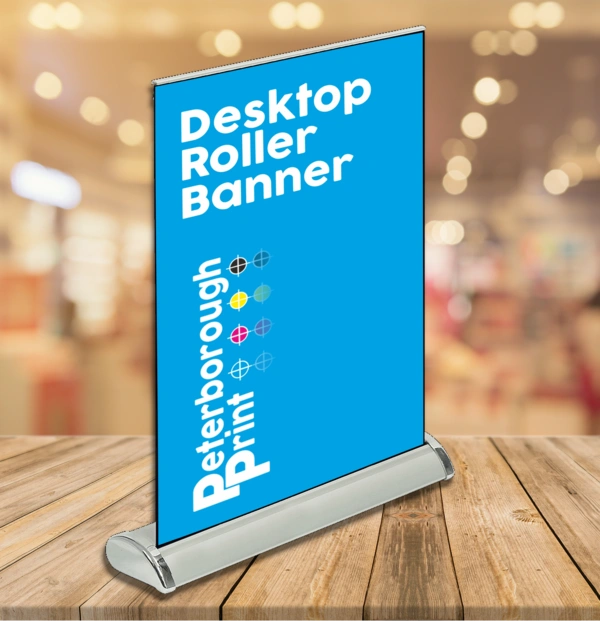Desktop Roller Banner | Peterborough Print