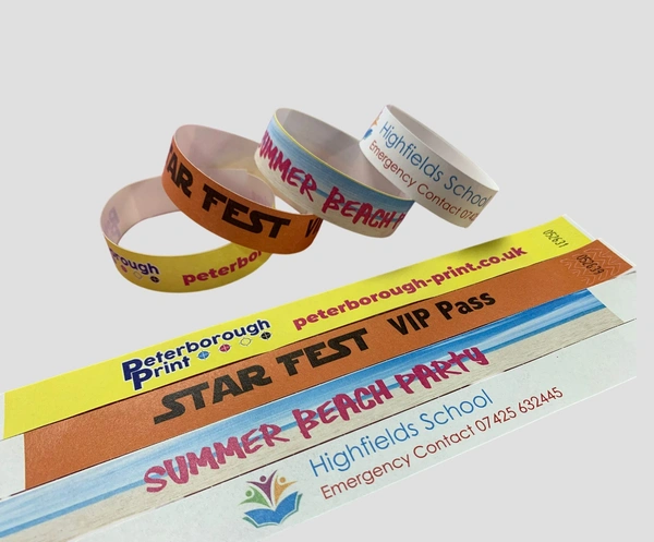 Tyvek Wristbands | Peterborough Print